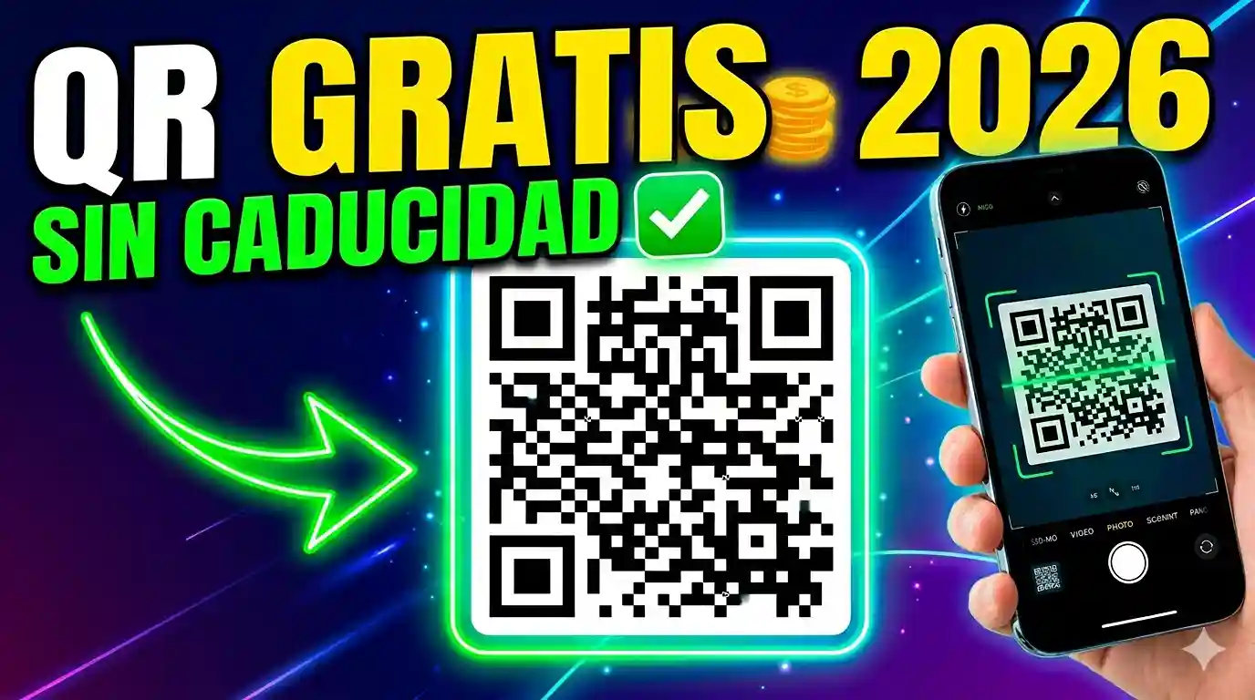 Crear códigos QR gratis: guía 2026 (sin caducidad)